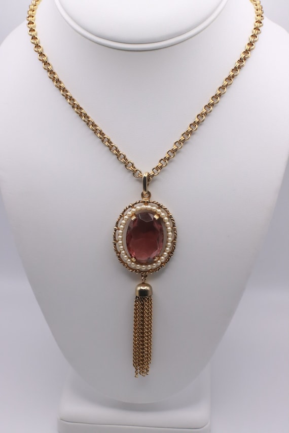 vintage avon 30 necklace - Gem