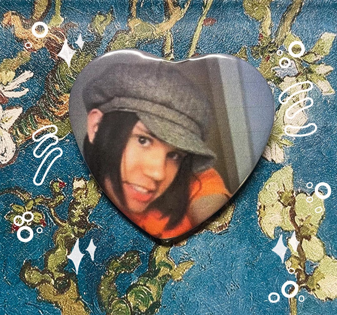 Ryan Ross Heart Shaped Button - Etsy