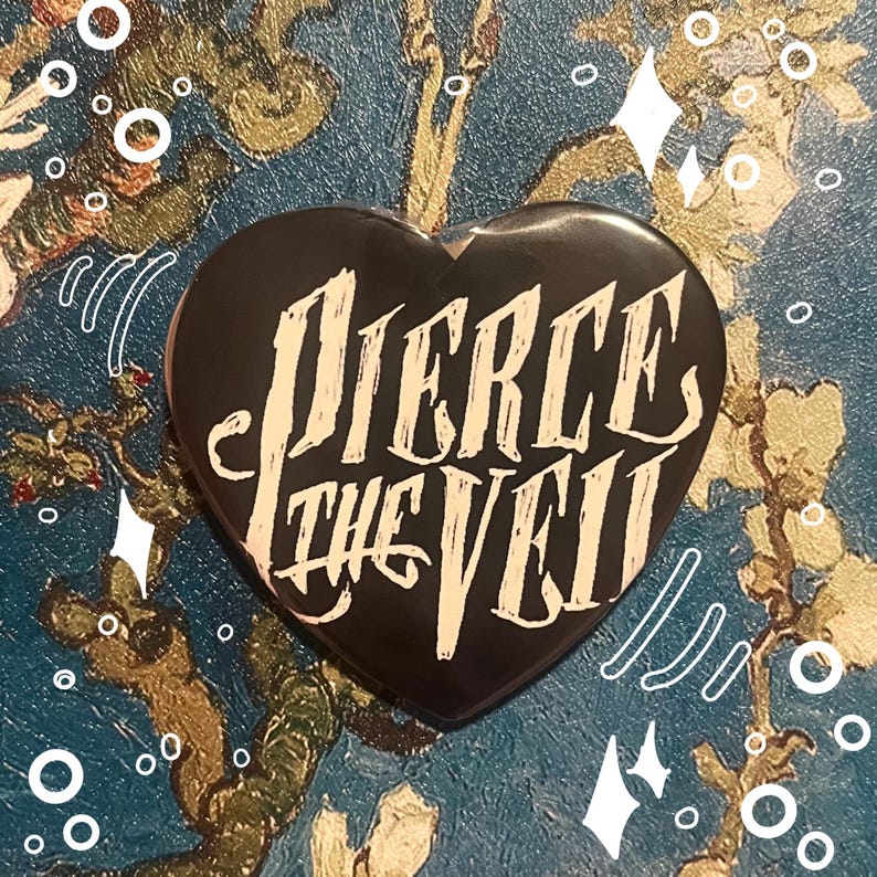 Pierce the Veil/ Vic Fuentes Meme Button Set - Etsy