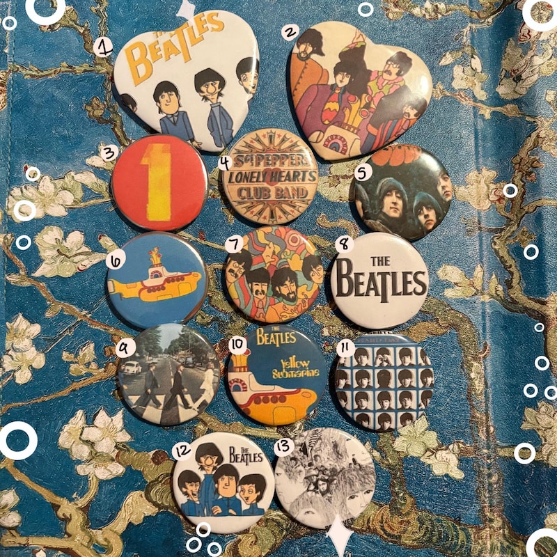 Beatles Pins - Etsy