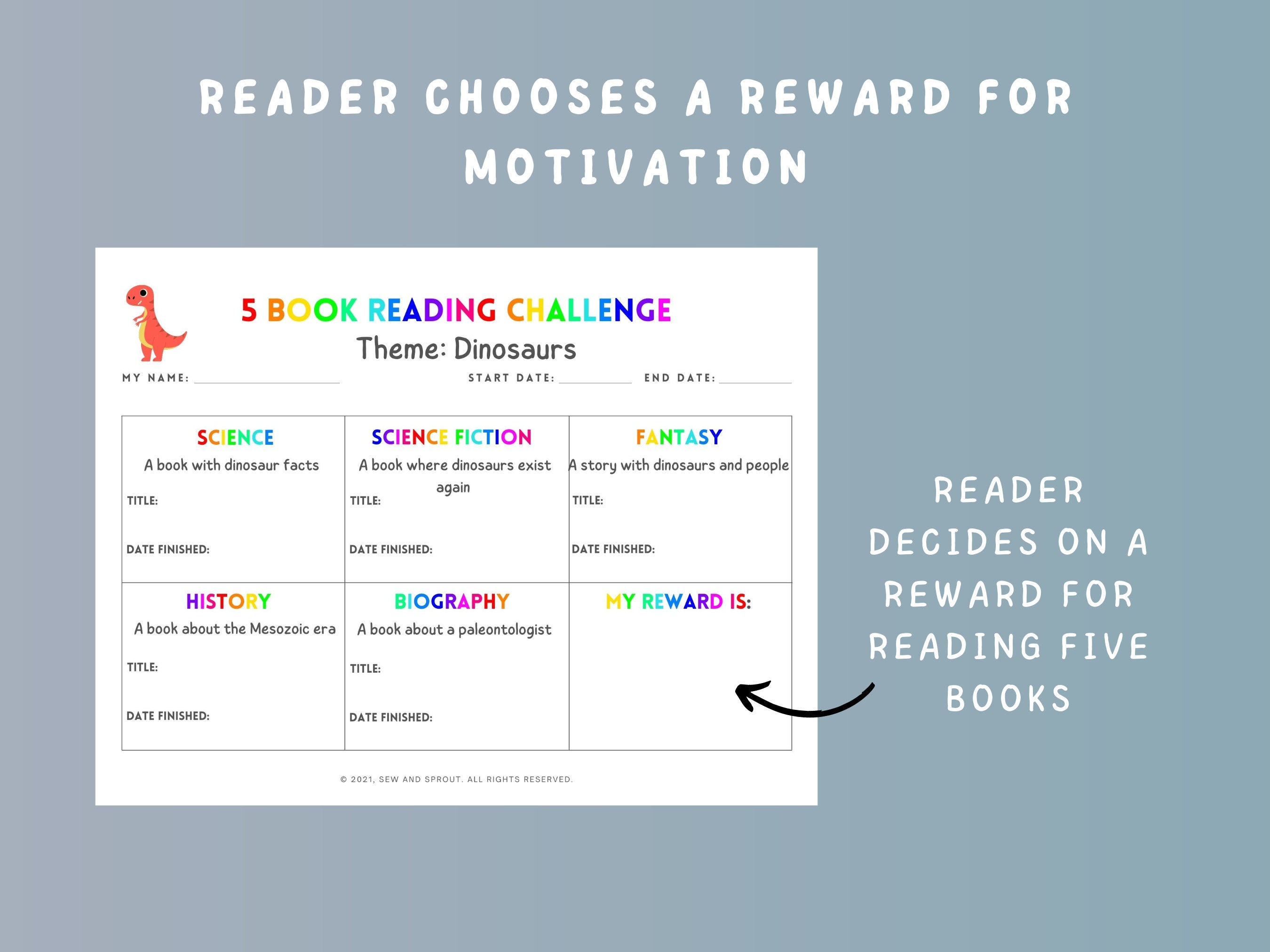 Printable Kids Reading Log - Kids Reading Reward Chart - Kids Digital ...