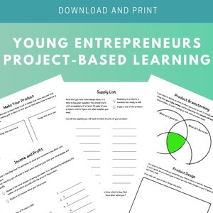 Young Entrepreneur Workbook - Kids and Teens Business Lesson ...