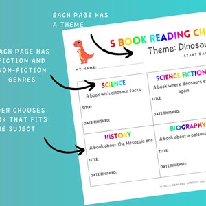 Printable Kids Reading Log - Kids Reading Reward Chart - Kids Digital ...