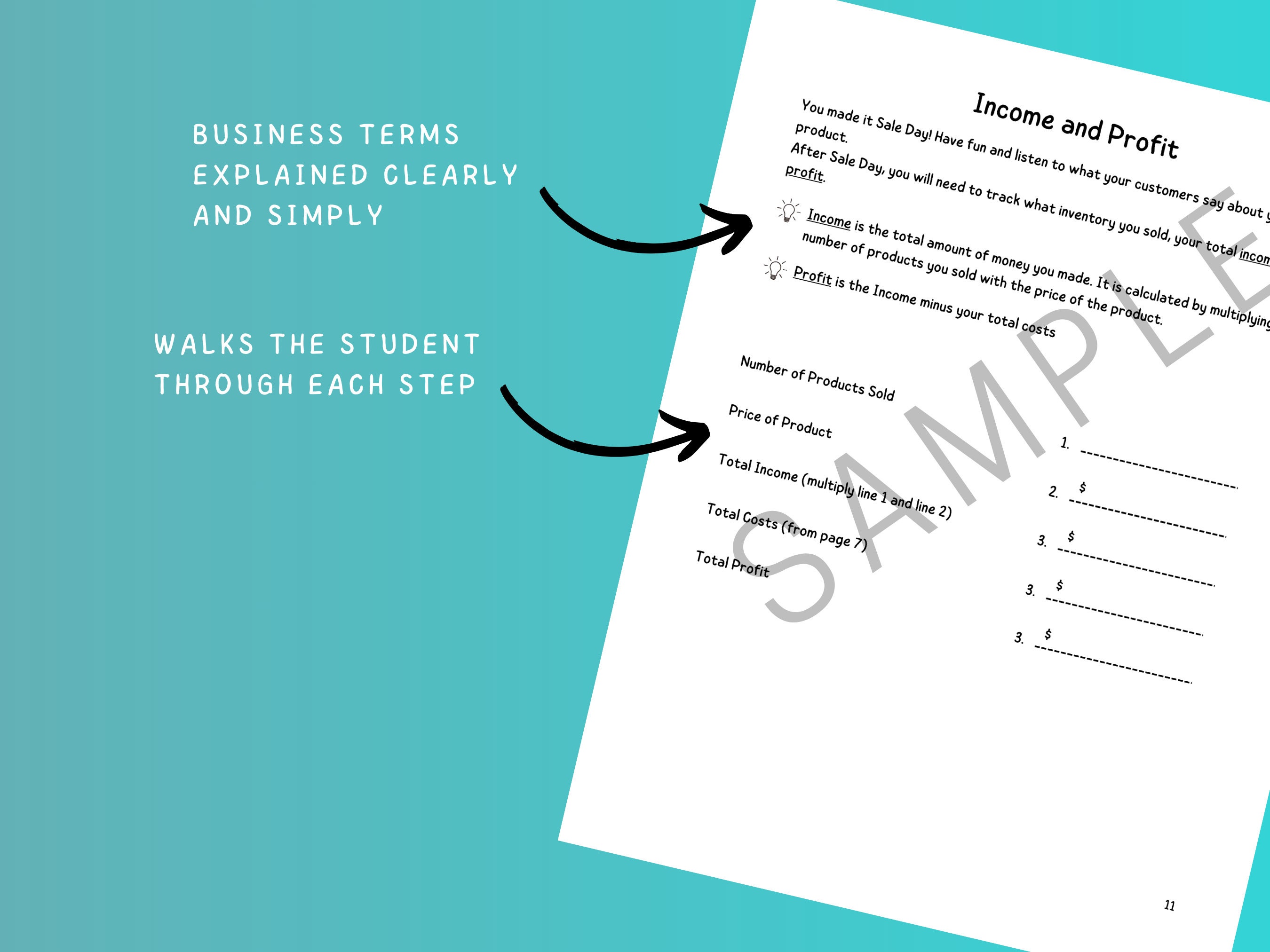 Young Entrepreneur Workbook - Kids and Teens Business Lesson ...