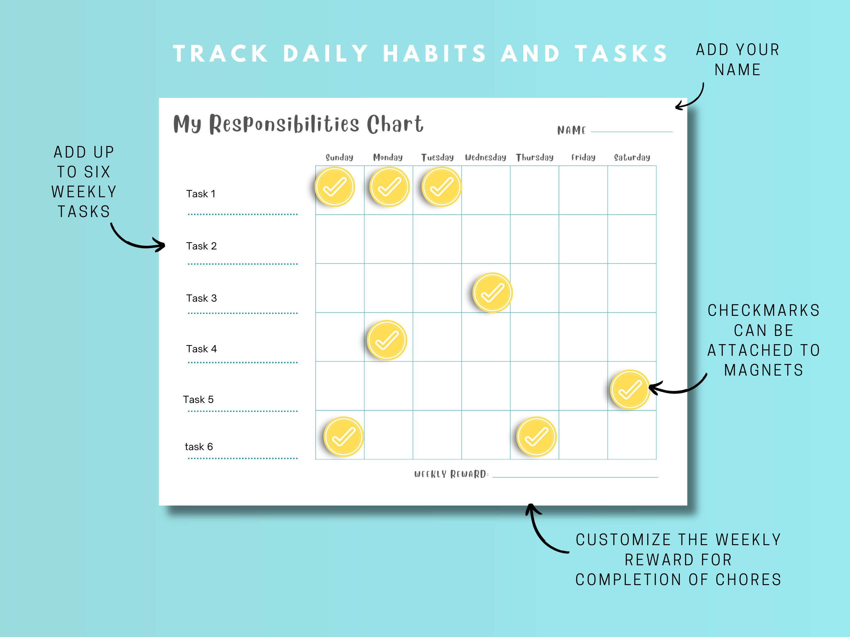 Simplified Home Management Printable Household Organizer Minimalist ...