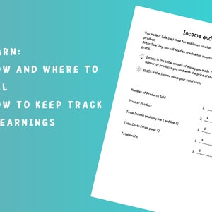 Young Entrepreneur Workbook - Kids and Teens Business Lesson ...