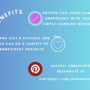 Beginner Hand Embroidery Tutorial - Basic Needlework Instruction ...