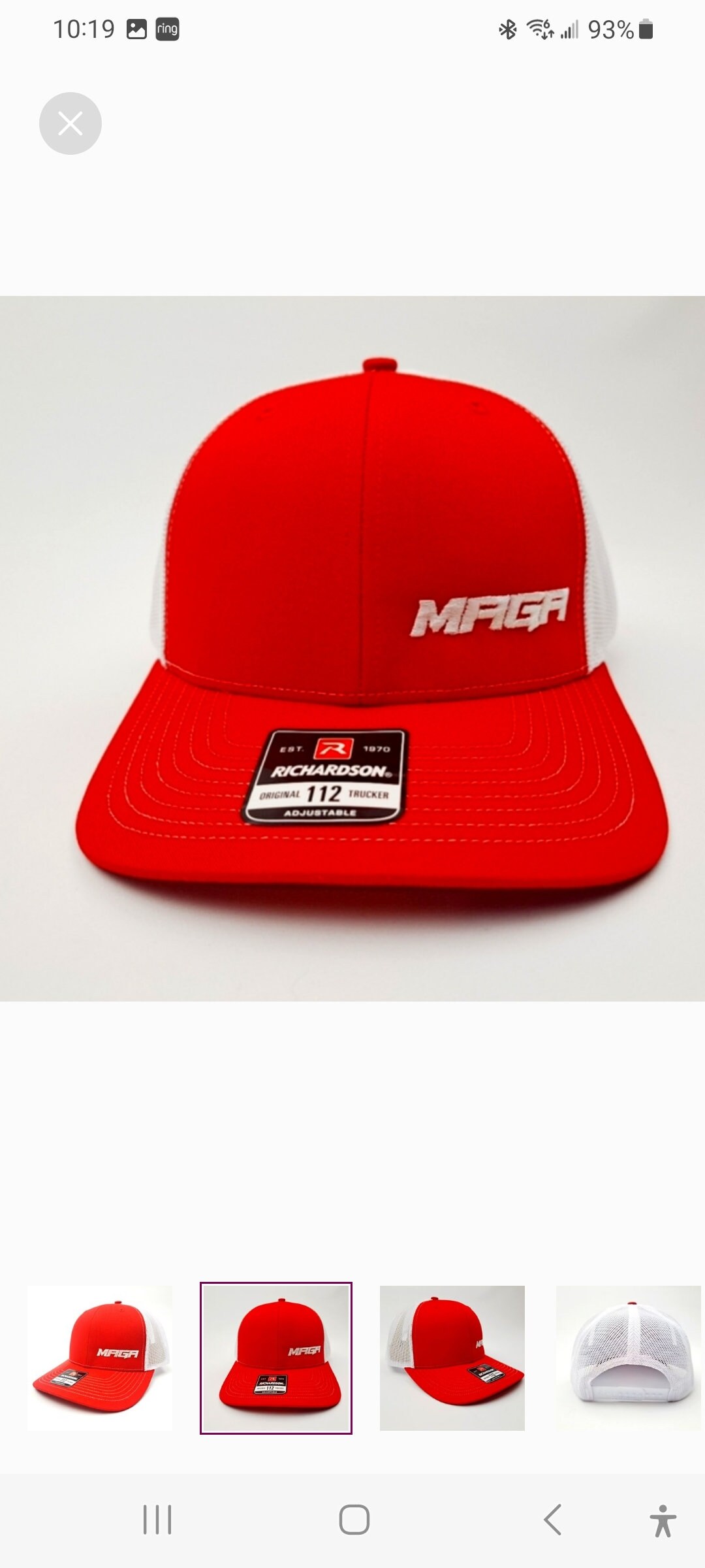 Richardson 112 MAGA Embroidered Mesh Snapback Classic Hat - Etsy