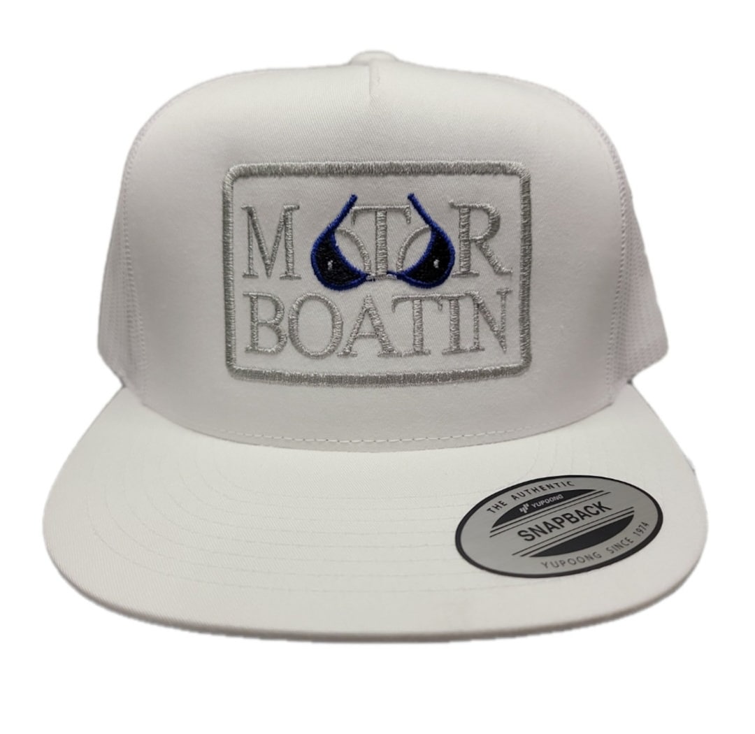 Motor Boatin Adjustable Mesh Direct Embroidered Snapback Cap Hat - Etsy