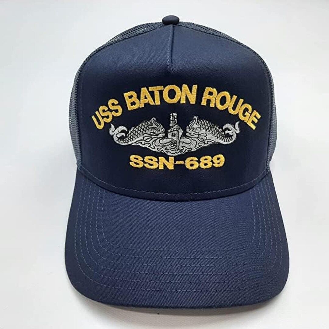 USS Baton Rouge SSN-689 Submarine Boat Navy Ship Baseball Cap - Etsy