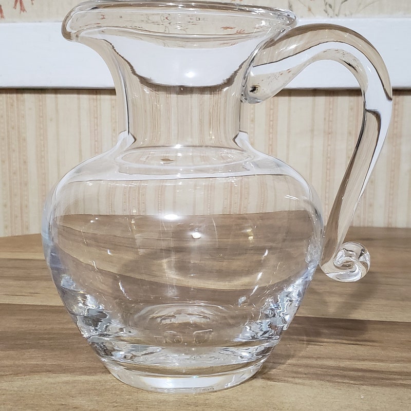 Glass Pitcher - Etsy