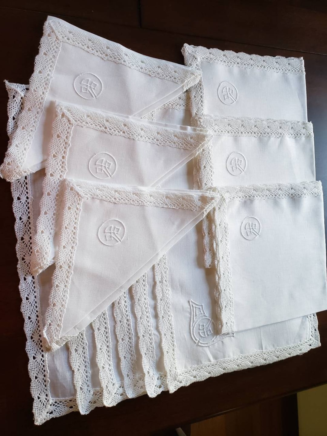 Vintage Fine Irish Linen Napkins and Placemats - Etsy