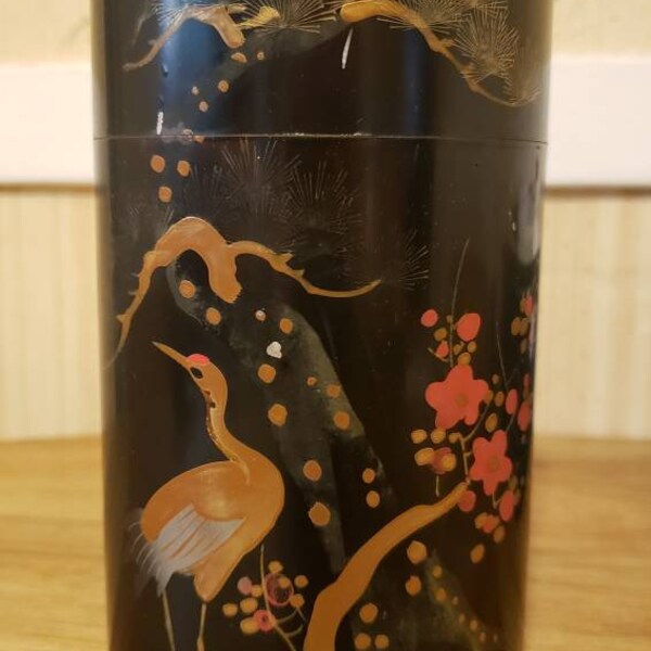 Japanese Tea Canister - Etsy