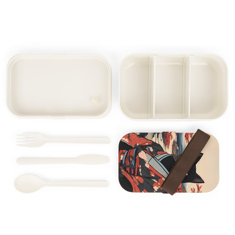 Black Cat Japanese Art Bento Lunch Box, Ukiyo-e Style Lunch Box, Japan ...