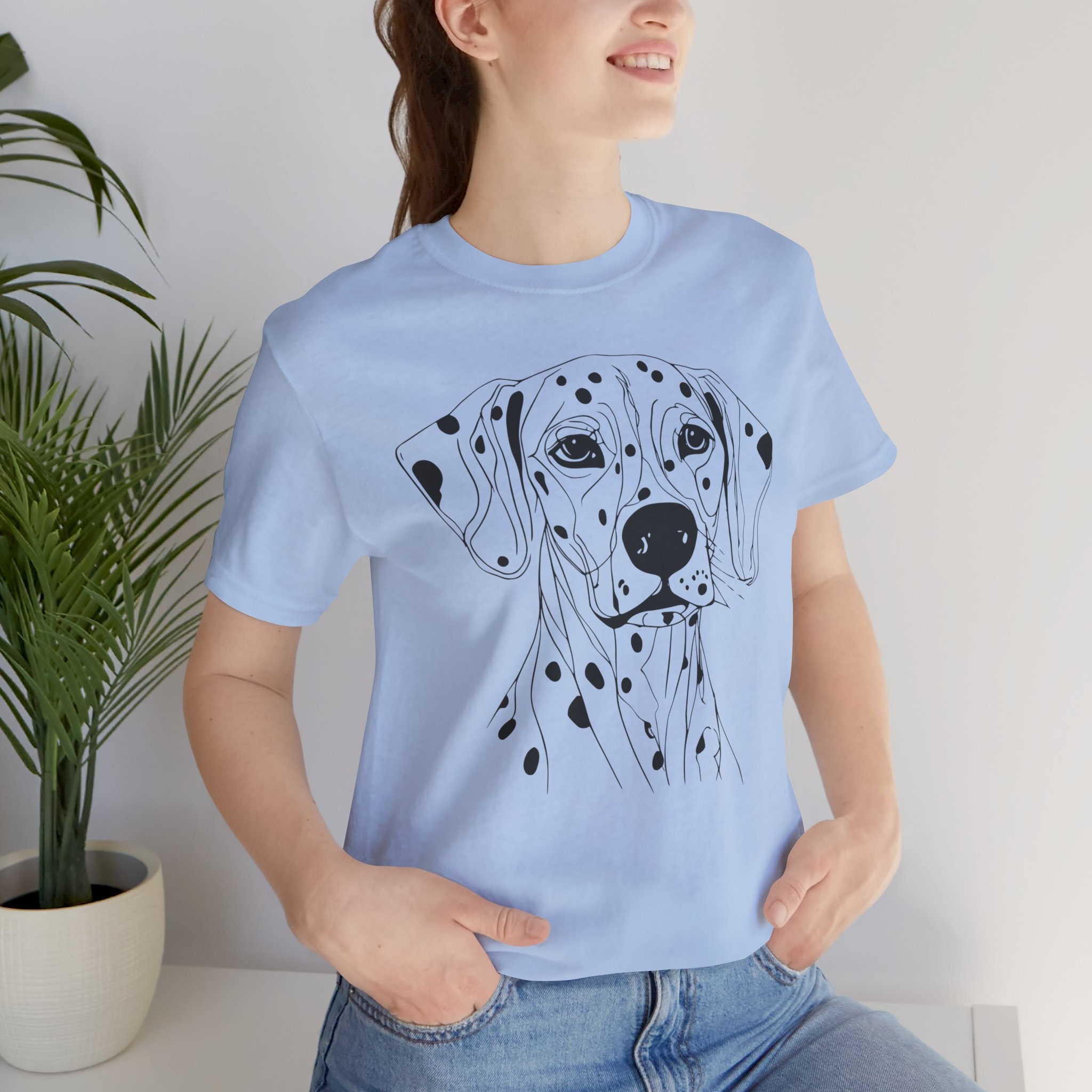 Custom Dog Shirt, Personalized Dog Breed Shirt, Line Art Dog Shirt, One ...