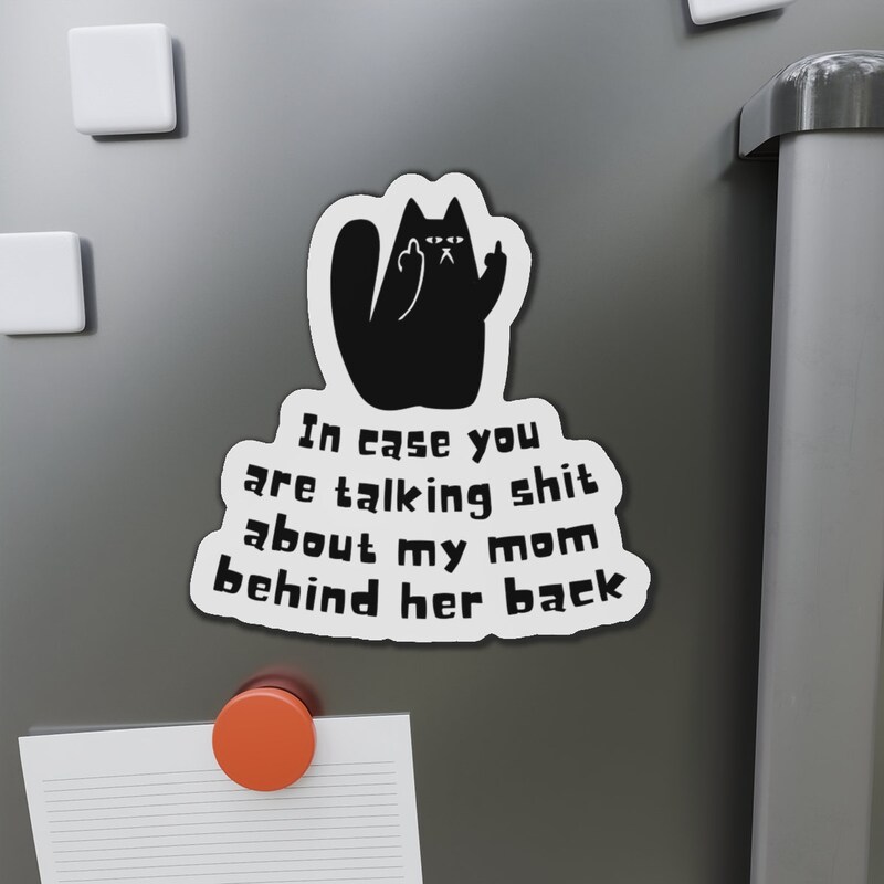 Middle Finger Cat - Etsy