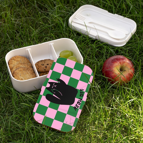 Checkered Lunch Box - Etsy