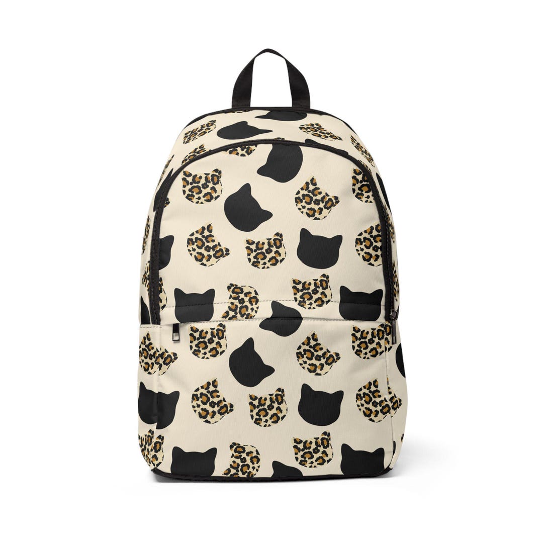 Cat Pattern Backpack, Cats Pattern Backpack, Cat Gifts, School Backpack ...