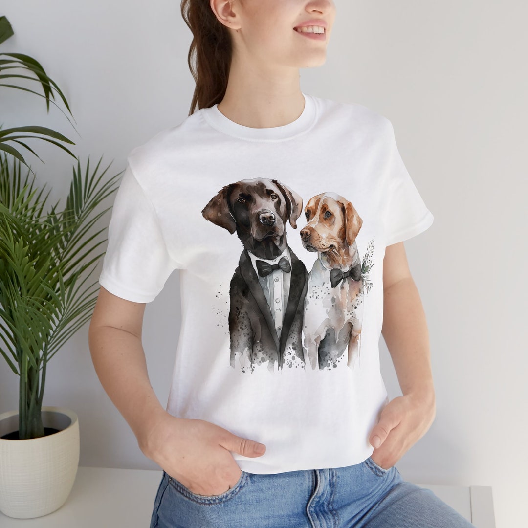 Labrador Retriever T-shirt, Cute Labrador Mom T-shirt, Labrador ...