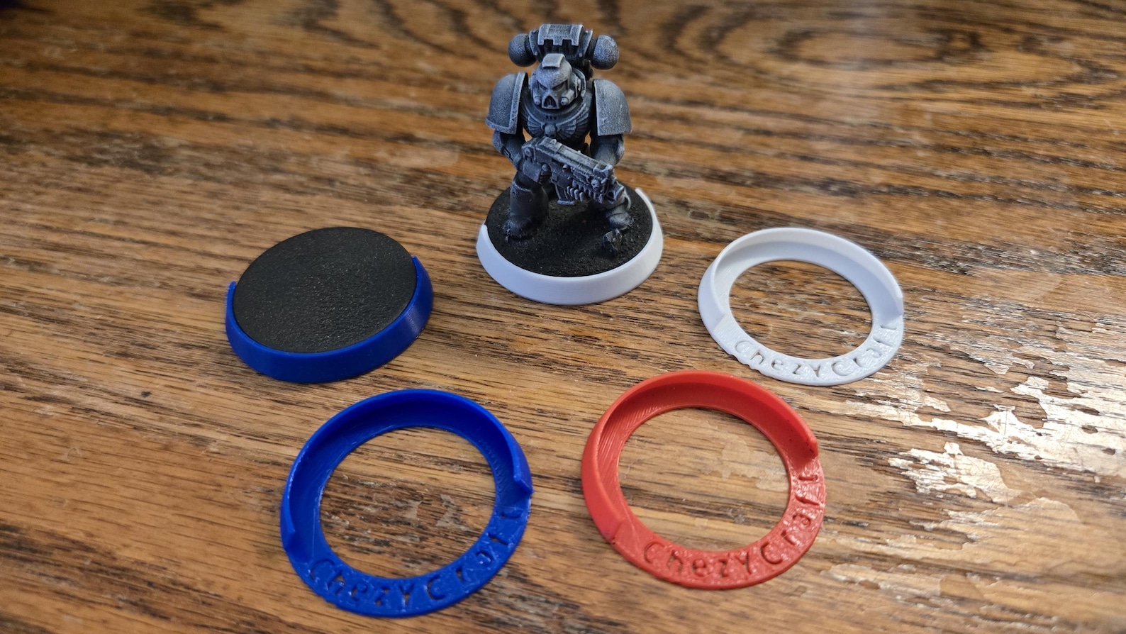 Snap-on Miniatures Bases Marker Compatible With Blood Bowl / Citadel ...