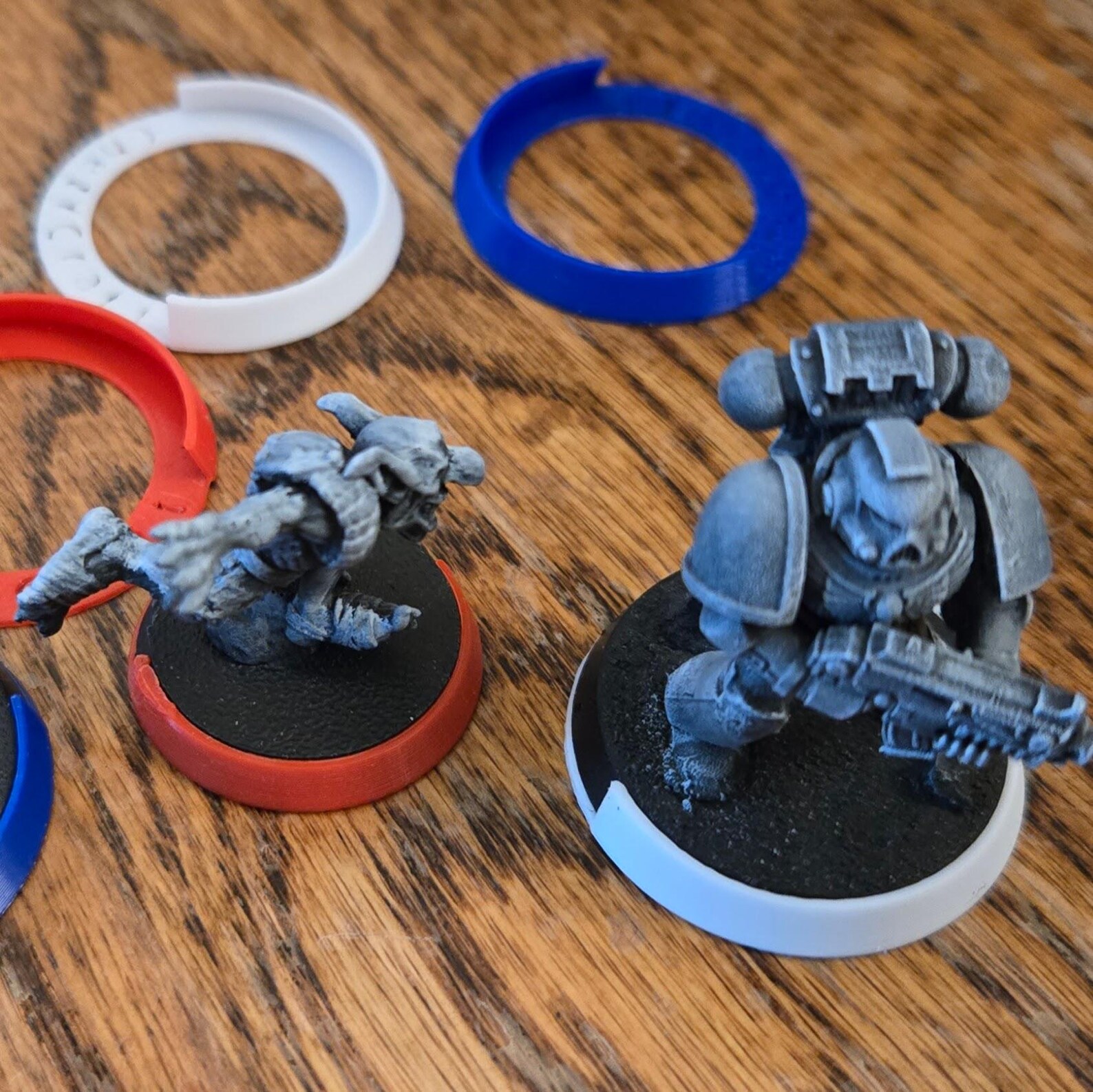 Snap-on Miniatures Bases Marker Compatible With Blood Bowl / Citadel ...