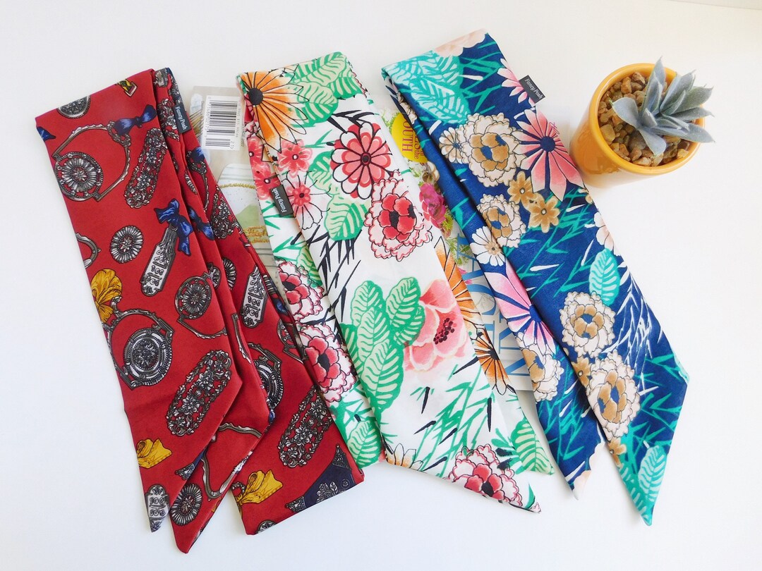 Women's Hair Scarf/long Tail Scarf/head Scarf/hair Tie /pony Tail Tie ...