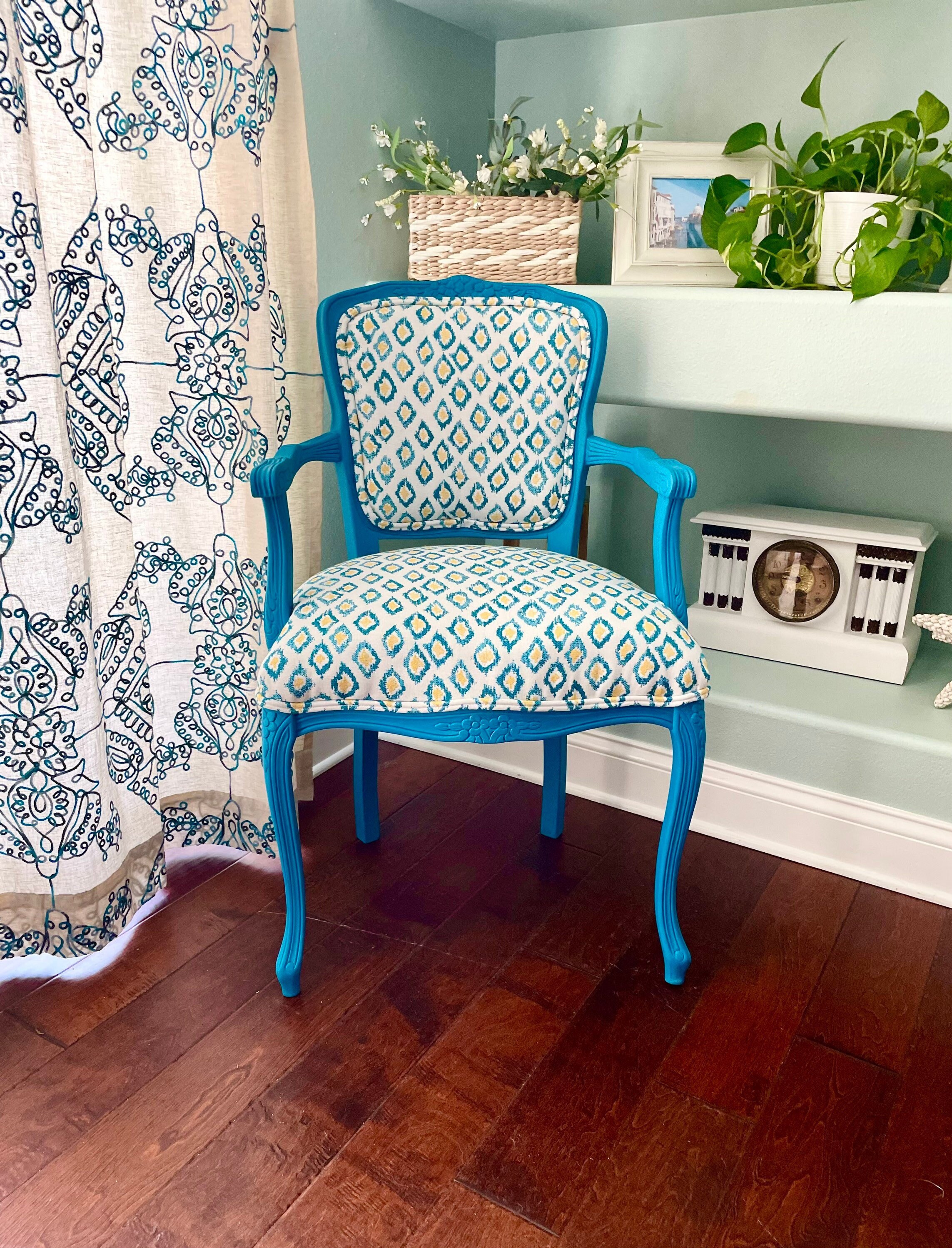 Pop of Color Accent Chair - Etsy