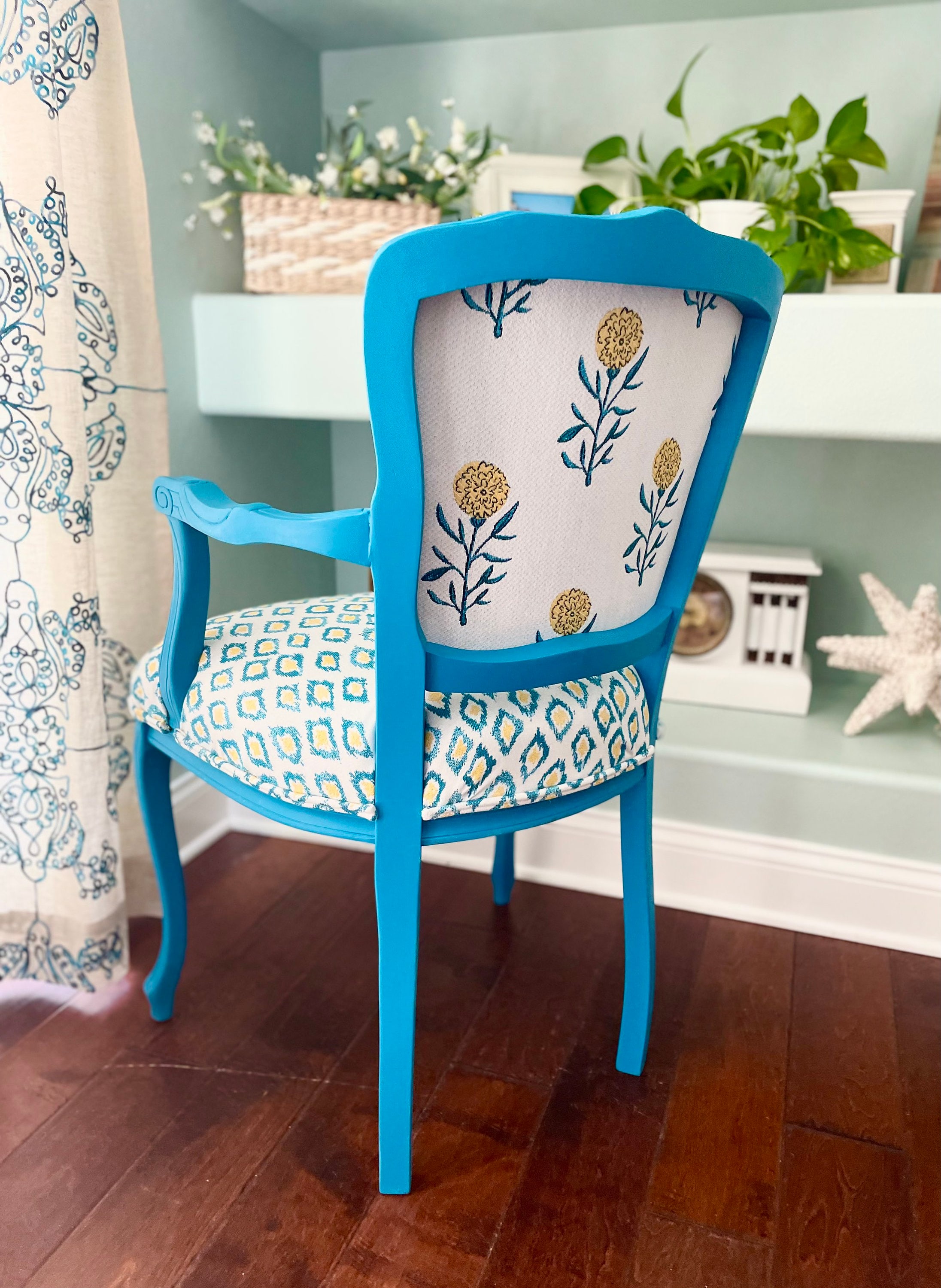 Pop of Color Accent Chair - Etsy