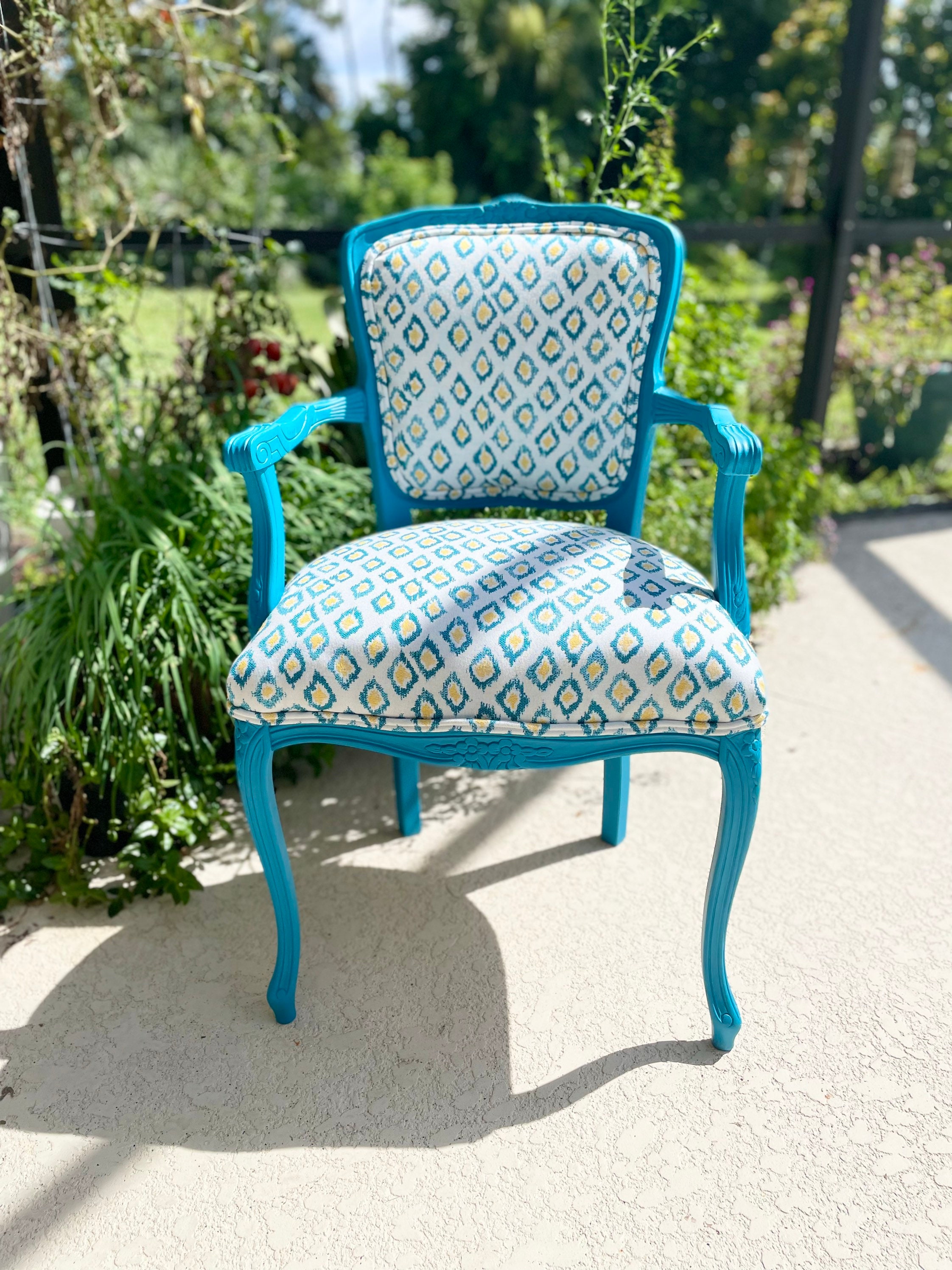 Pop of Color Accent Chair - Etsy