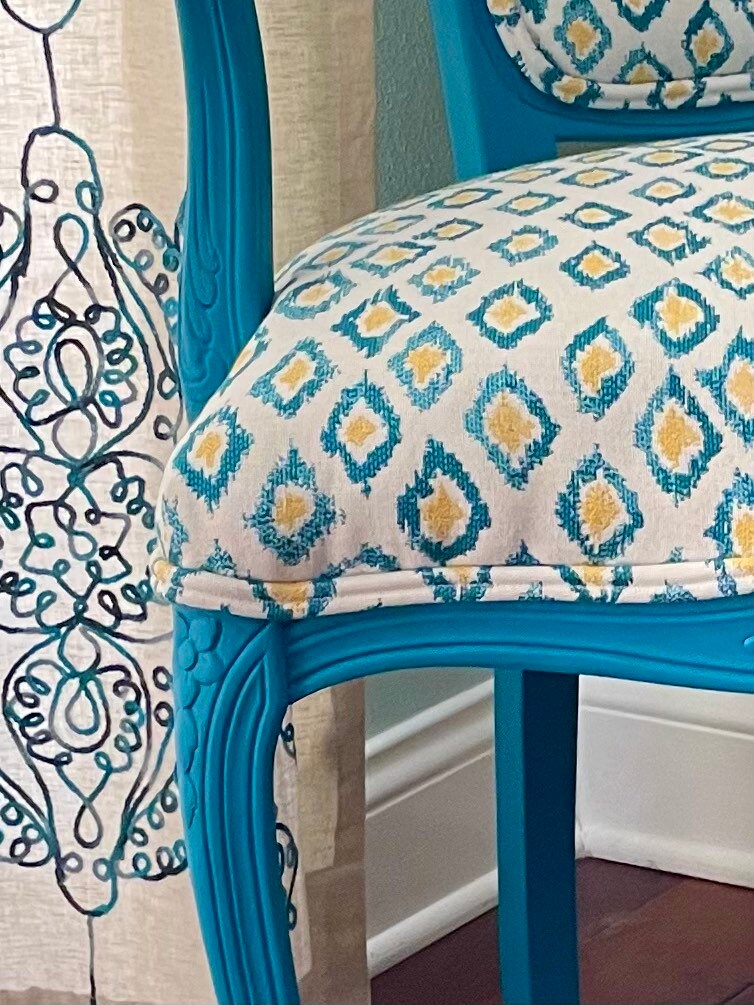 Pop of Color Accent Chair - Etsy