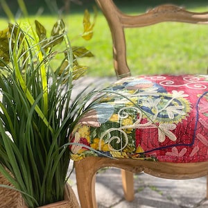 Boho Kantha Quilt Accent Chair - Etsy