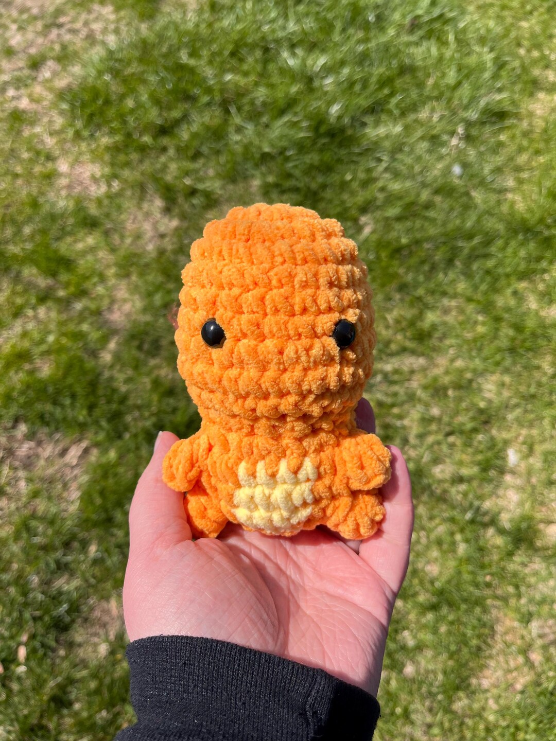 Chibi Charmander Crochet Plush Amigurumi - Etsy