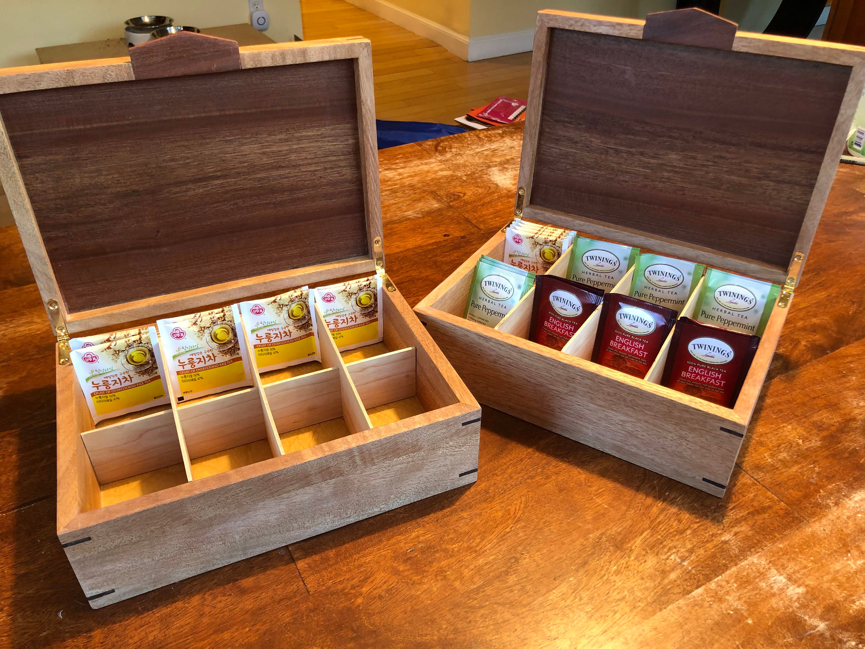 Tea Box Plan (IMPERIAL) - Etsy