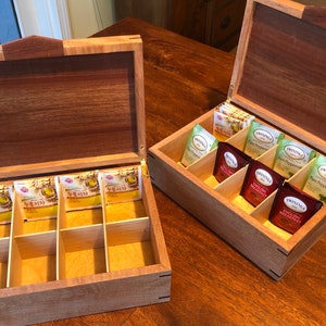 Tea Box Plan (METRIC) - Etsy