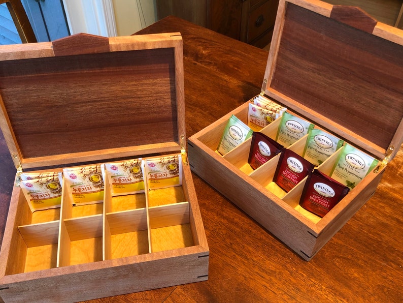 Tea Box Plan (METRIC) - Etsy