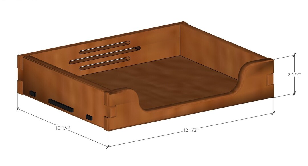 Greene and Greene Inbox Plan (imperial & Metric) - Etsy