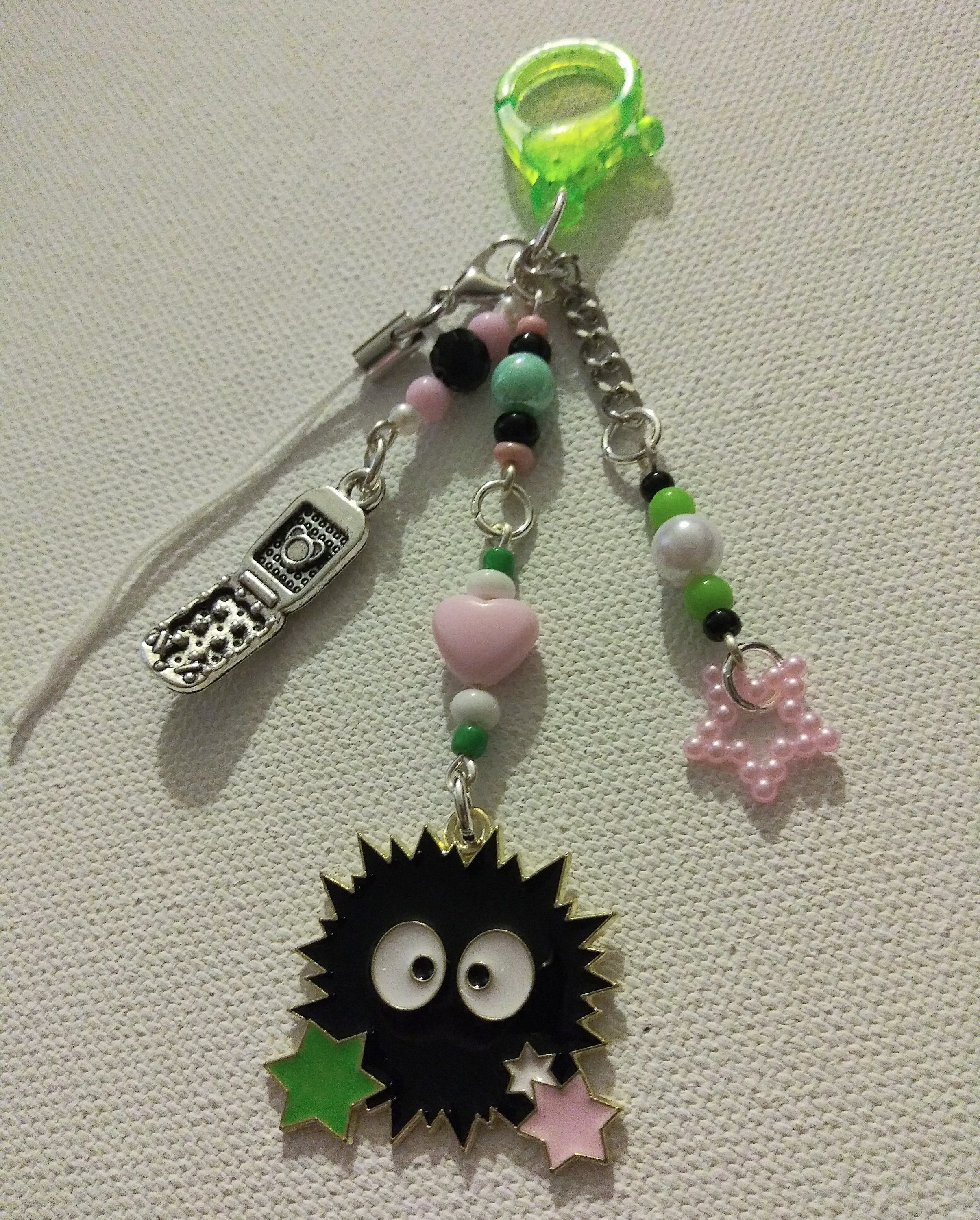 Studio Ghibli Inspired Spirited Away Soot Sprite Bag Charm/ Switch ...