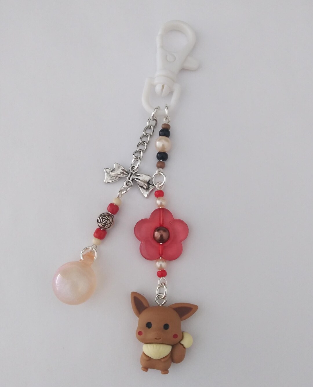 Pokemon Eevee Inspired Bag Charm/ Switch Charm/ Ita Bag Charm/ Keychain ...