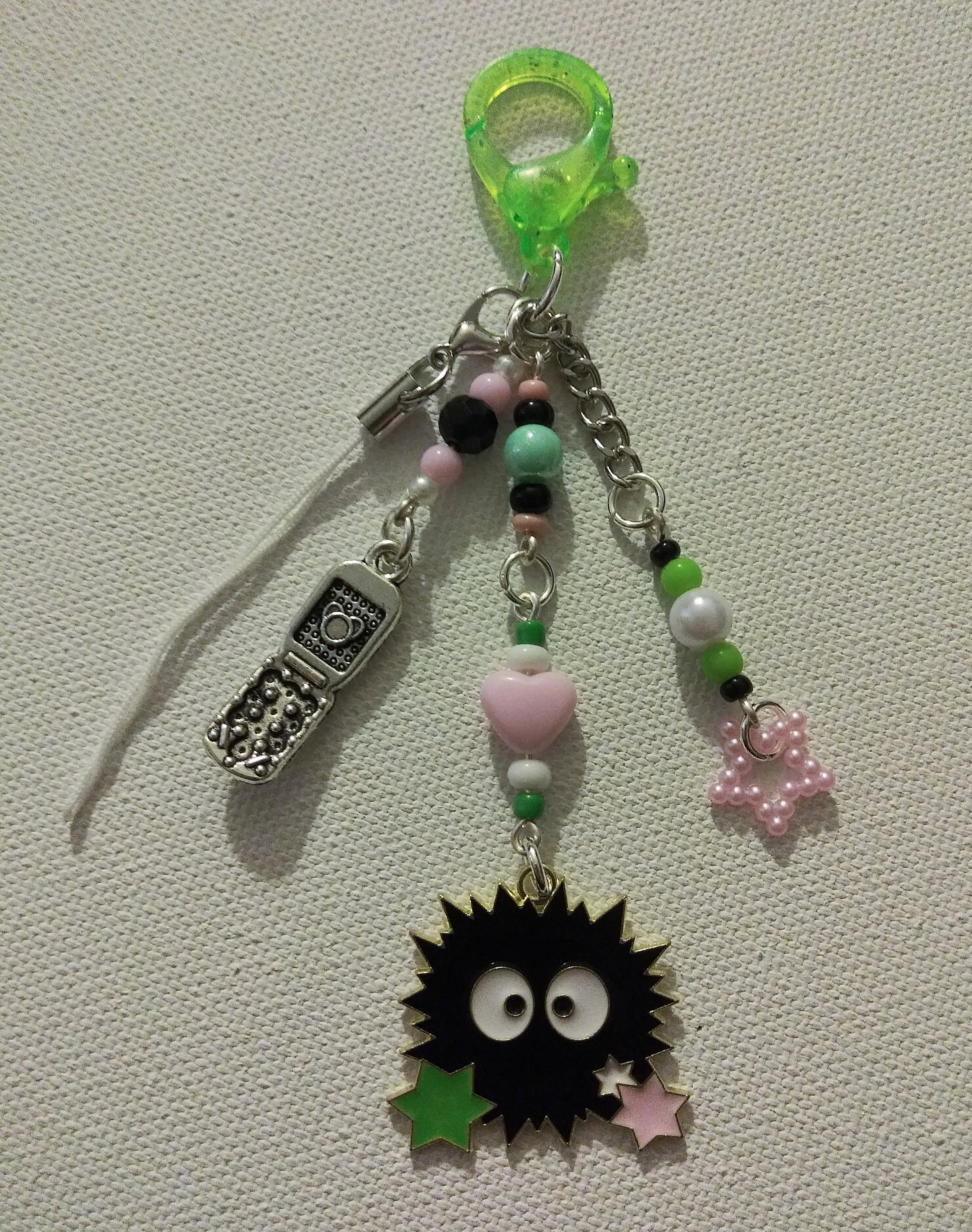 Studio Ghibli Inspired Spirited Away Soot Sprite Bag Charm/ Switch ...