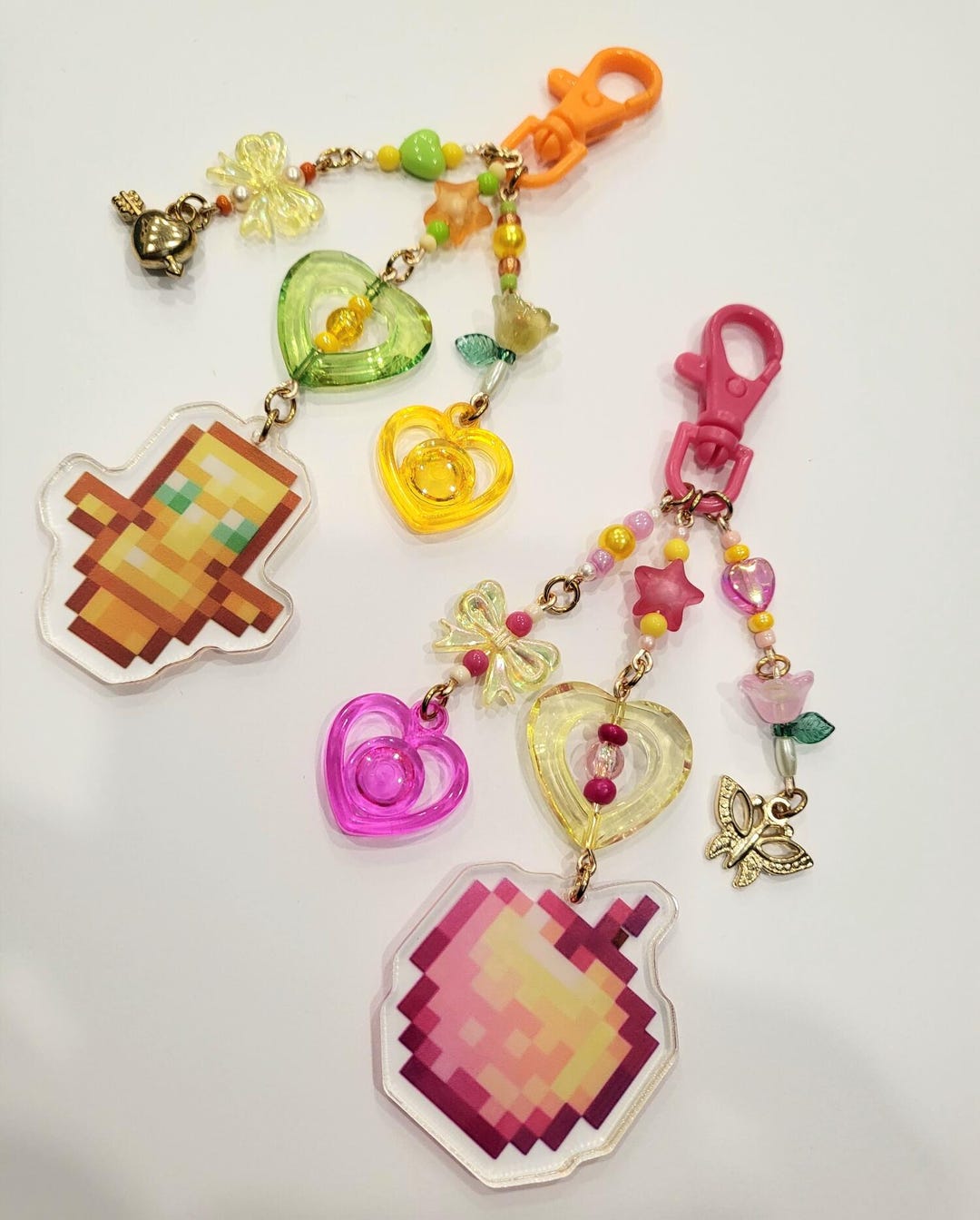 Minecraft Inspired Clip Charm/ Bag Charm/ Switch Charm/ Ita Bag Charm ...
