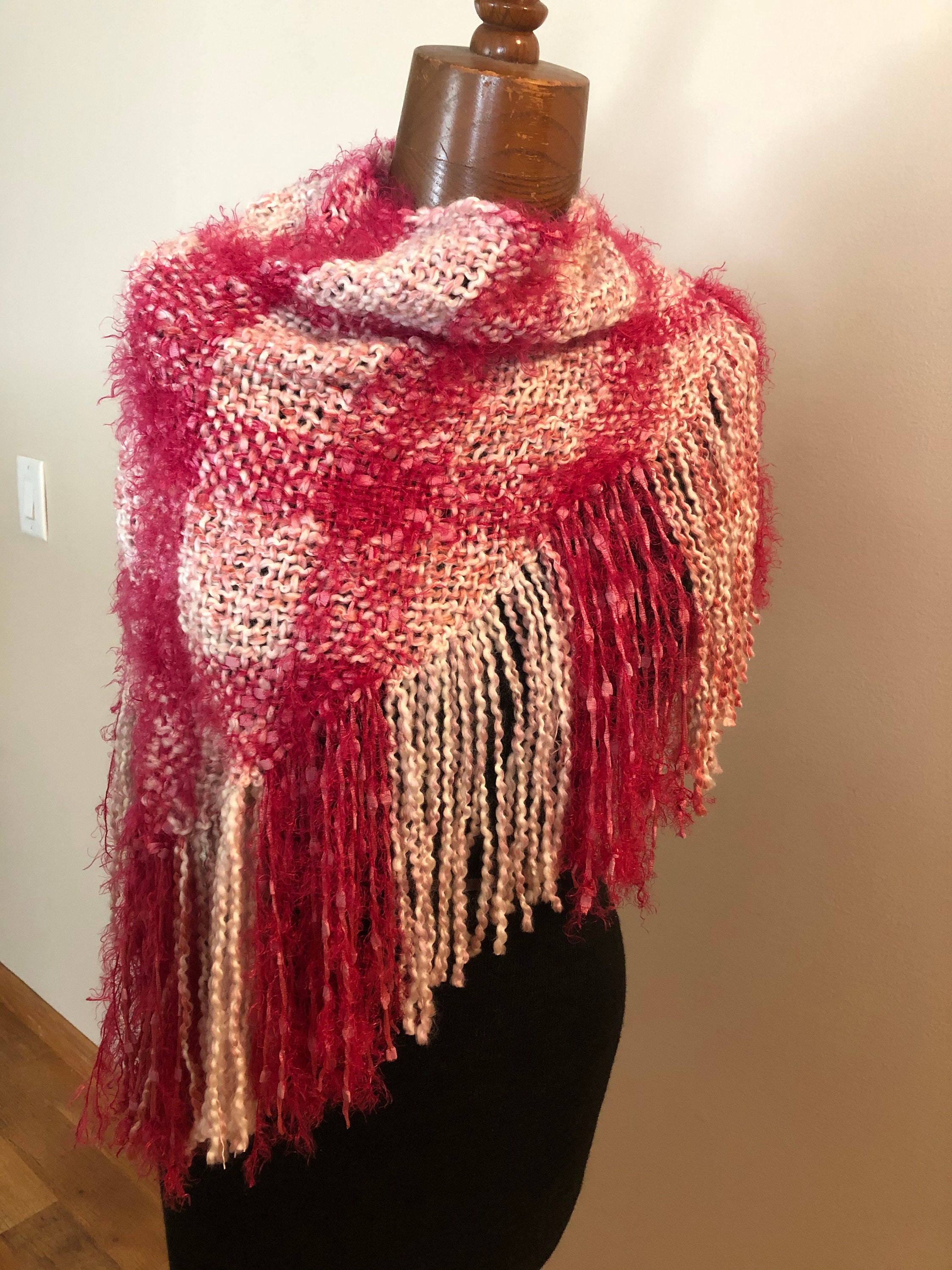 Tri Loom Shawl - Etsy