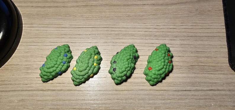 RPG Miniature Bush and Board Game Accessory | Set of Dnd Scatter Bushes ...