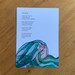 Ocean Wall Art Print and Postcard Poem - Sea Poetry With Nature Artwork ...