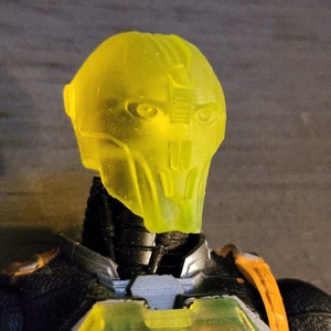 Bright Green Sith Styled Android Head Classified Compatible - Etsy