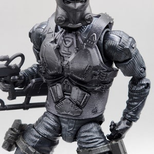 Futuristic Tactical Vest Classified Compatible 1/12 Scale - Etsy