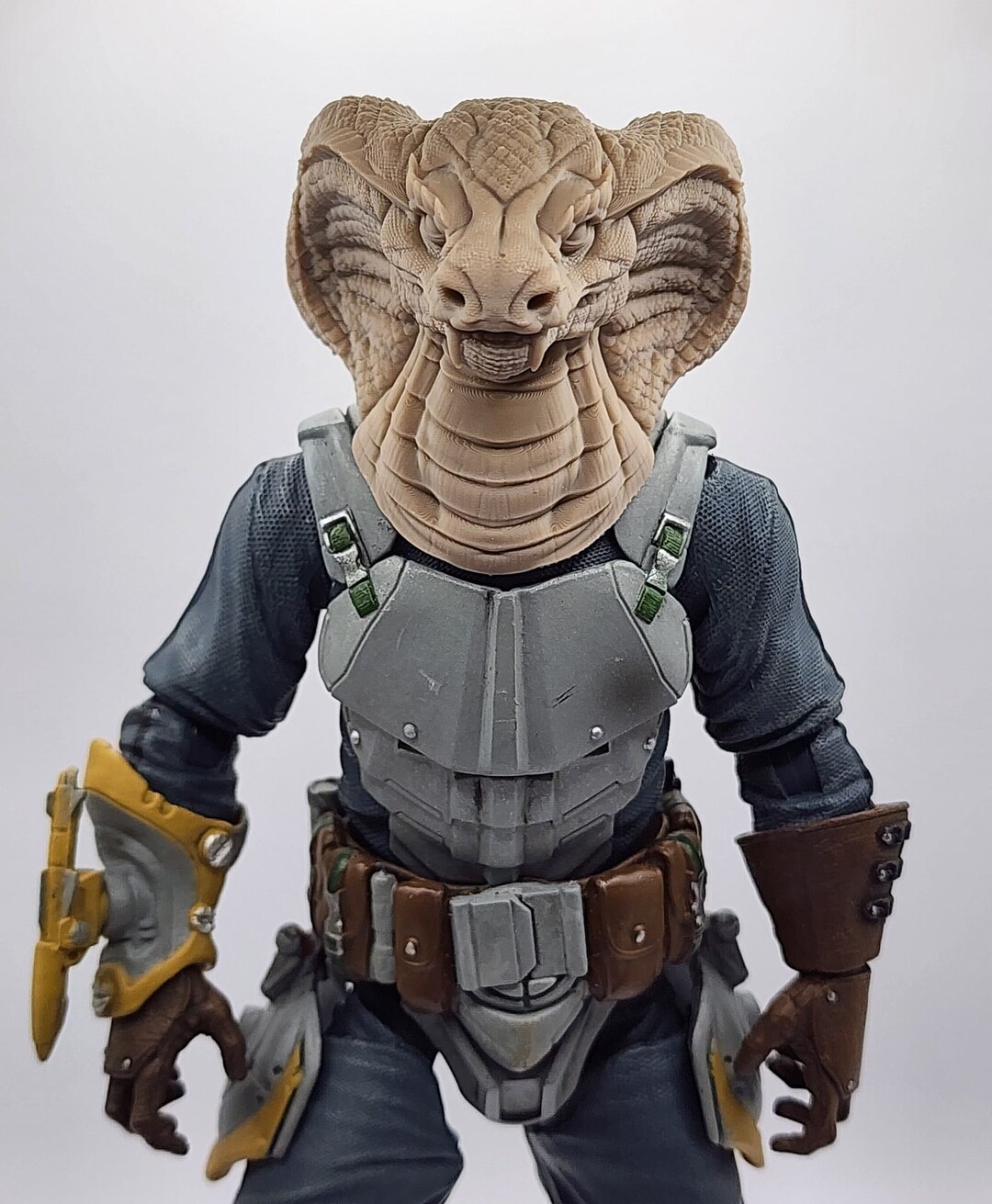 Duskfang the Cobra Head - Scaled for Mythic Legions 1.0 and 1/10 Scale ...
