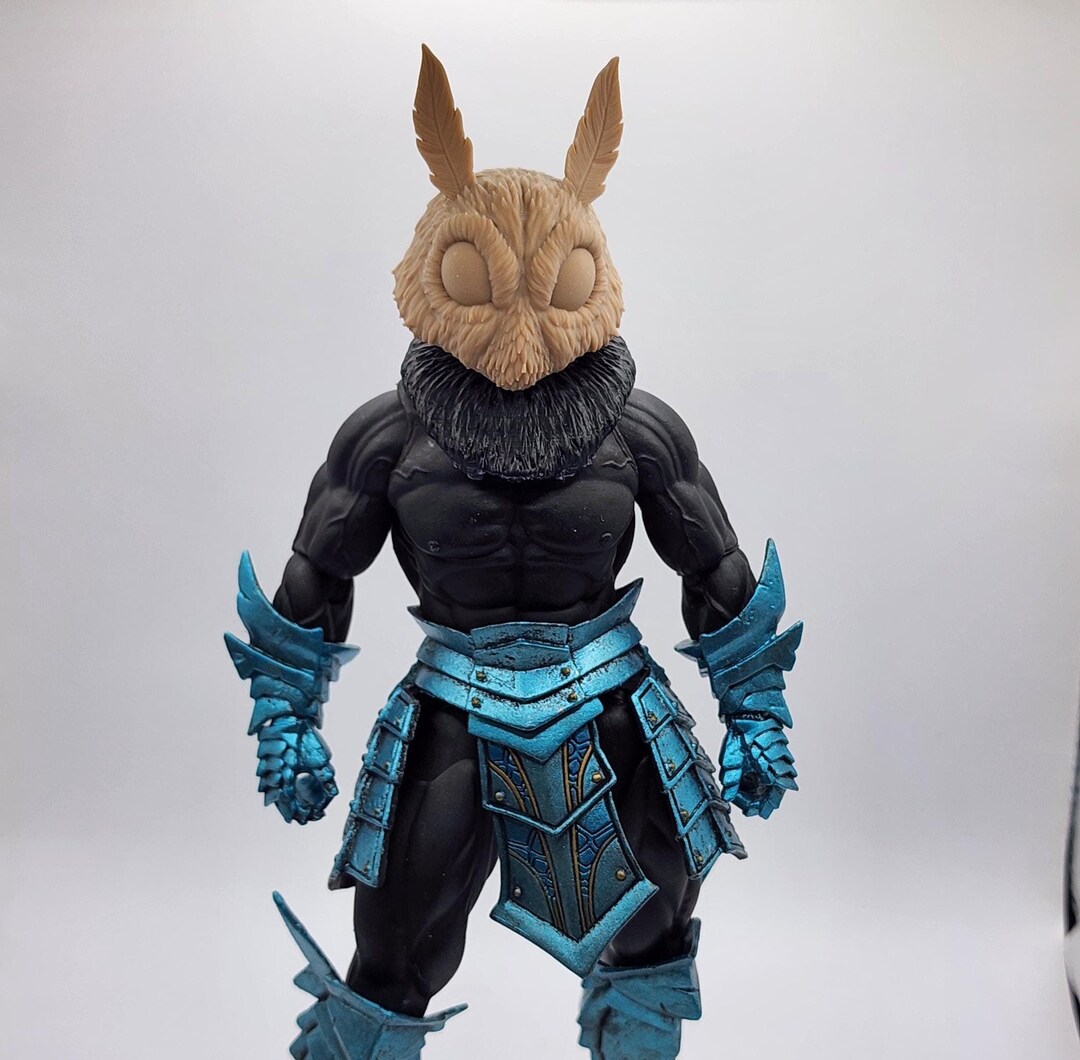 Gloomwing the Mothman Head and Neck - Mythic Legions 1.0 - Etsy