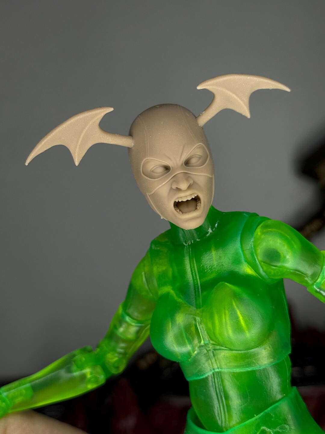Head Inspired by Red Lantern Bleez - 1/10 Scale - Etsy
