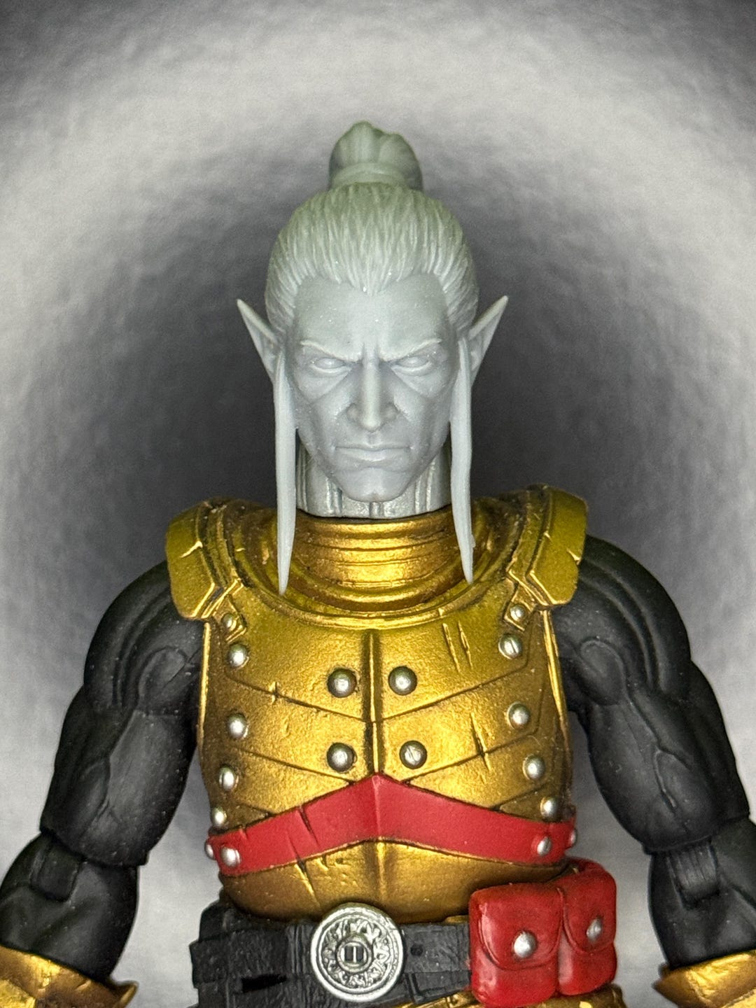 T'shiro Elf Ponytail Head Mythic Legions 1.0 Bodies - Etsy