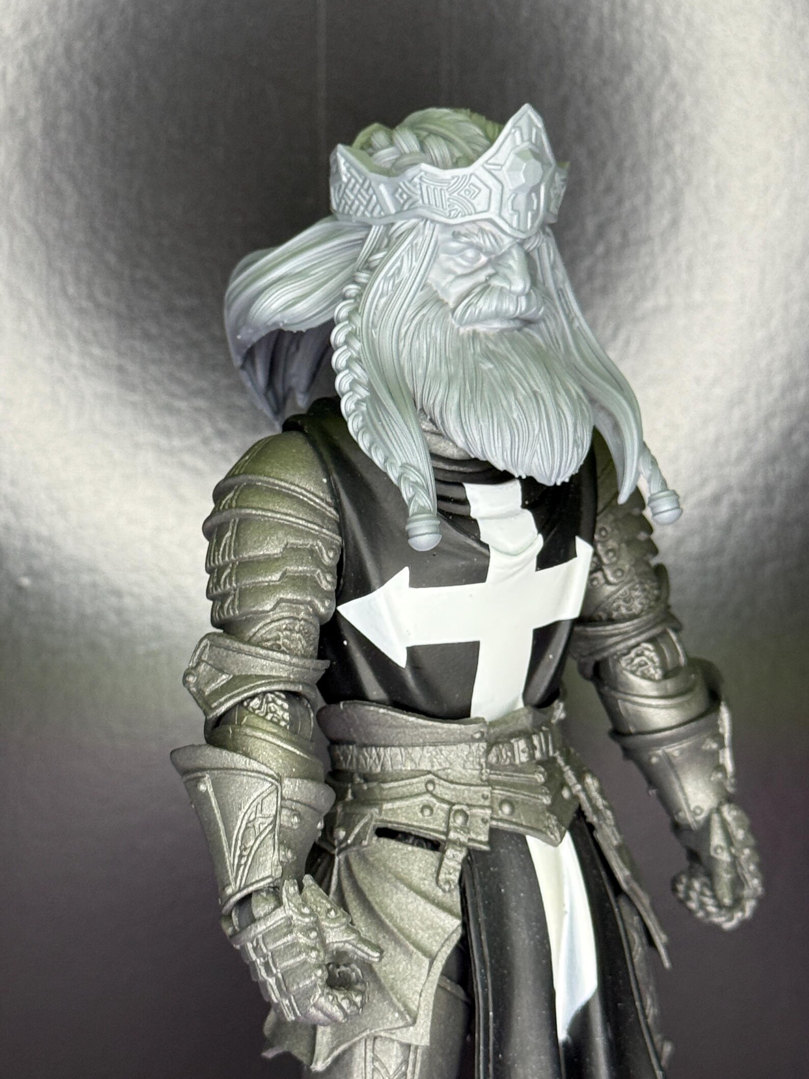 King Dorgar Ravenforge, Dwarf Head - Scaled for Mythic Legions 1.0 and ...